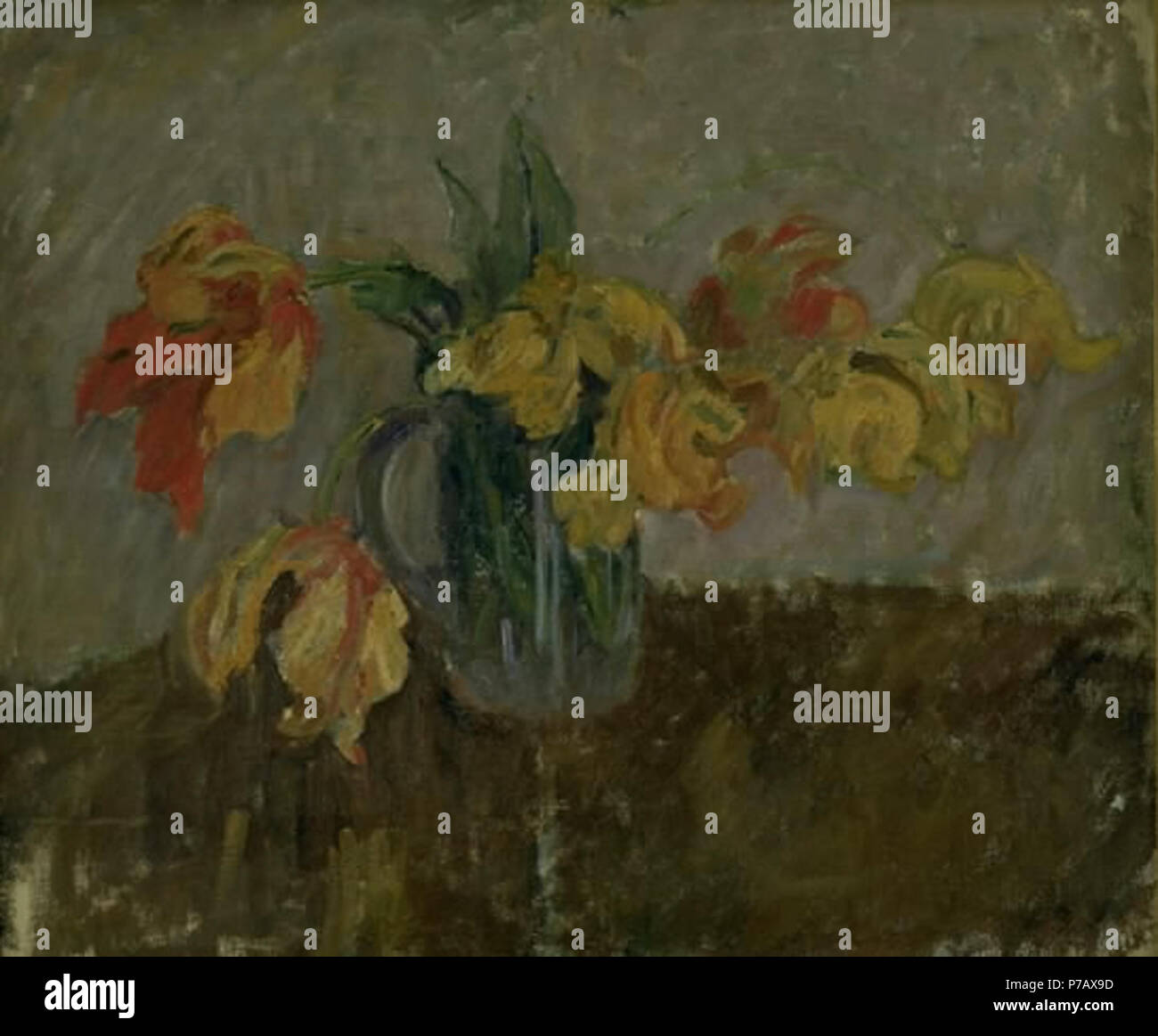 Karl Isakson (1878-1922), Papegoejetulipaner, 1909 48 Karl Isakson ...