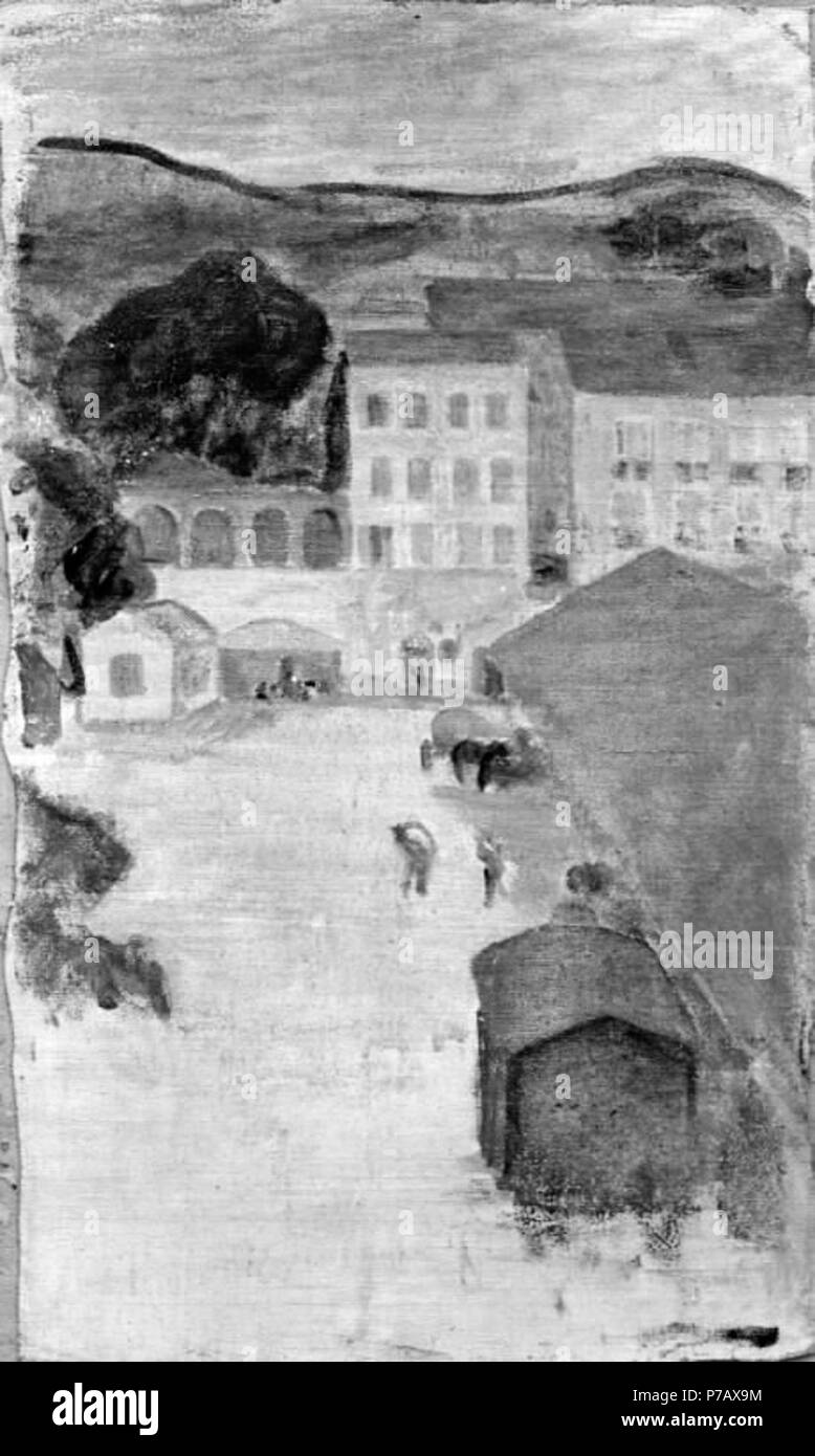 Karl Isakson (1878-1922), Torvet i Banyuls-sur-Mer, 1907 48 Karl ...