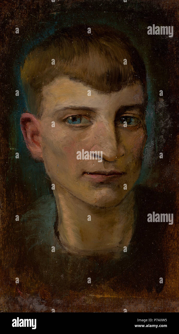 50 Ladislav Mednyánszky - Head of Emaciated Boy - O 4969 - Slovak ...