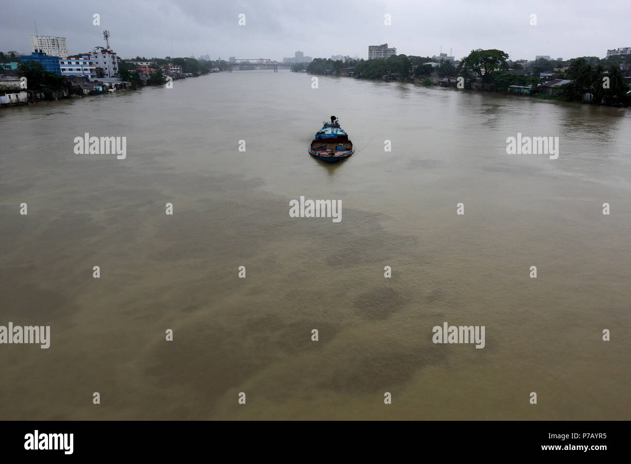 Rain over the Surma River, Sylhet, Bangladesh Stock Photo - Alamy