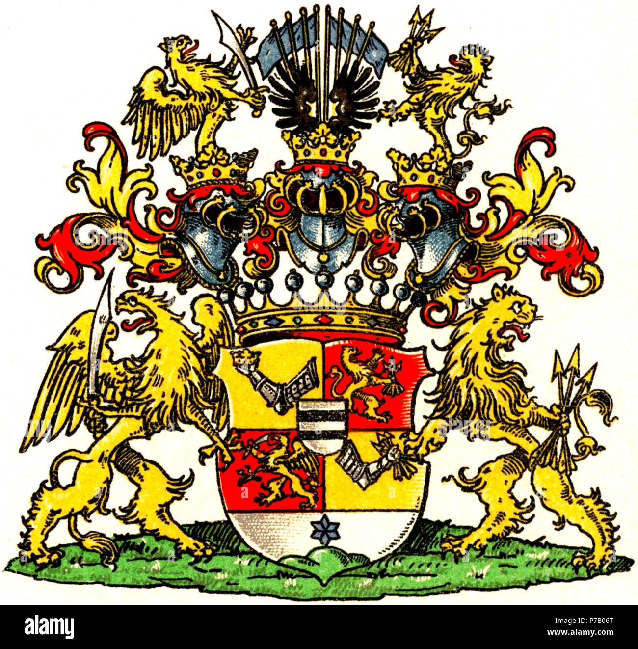 57 Mengden-Gr-Wappen 216 5 Stock Photo - Alamy