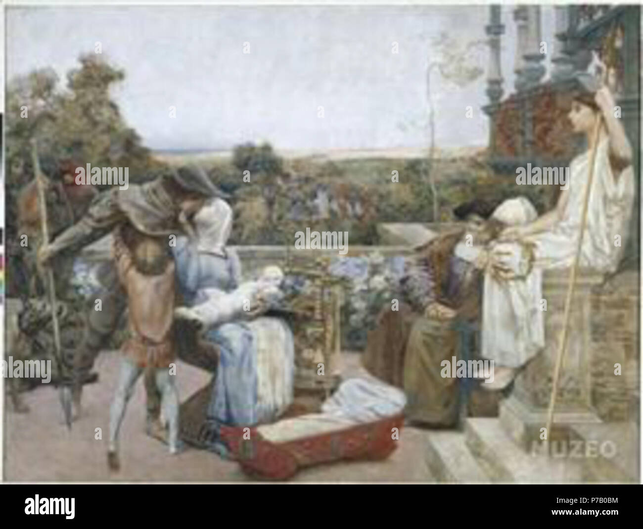 The family luc olivier merson hi-res stock photography and images - Alamy