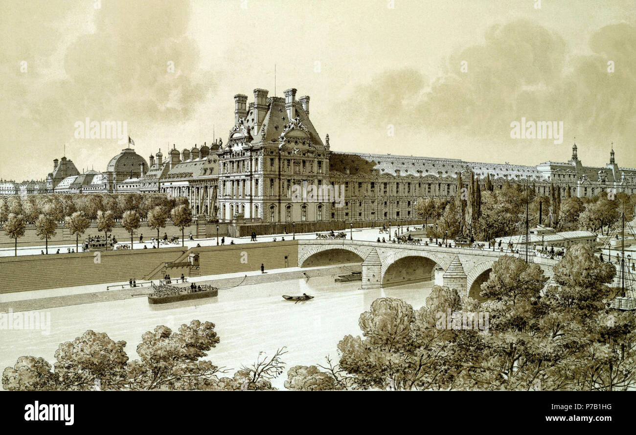 Destroyed tuileries palace hi-res stock photography and images - Alamy