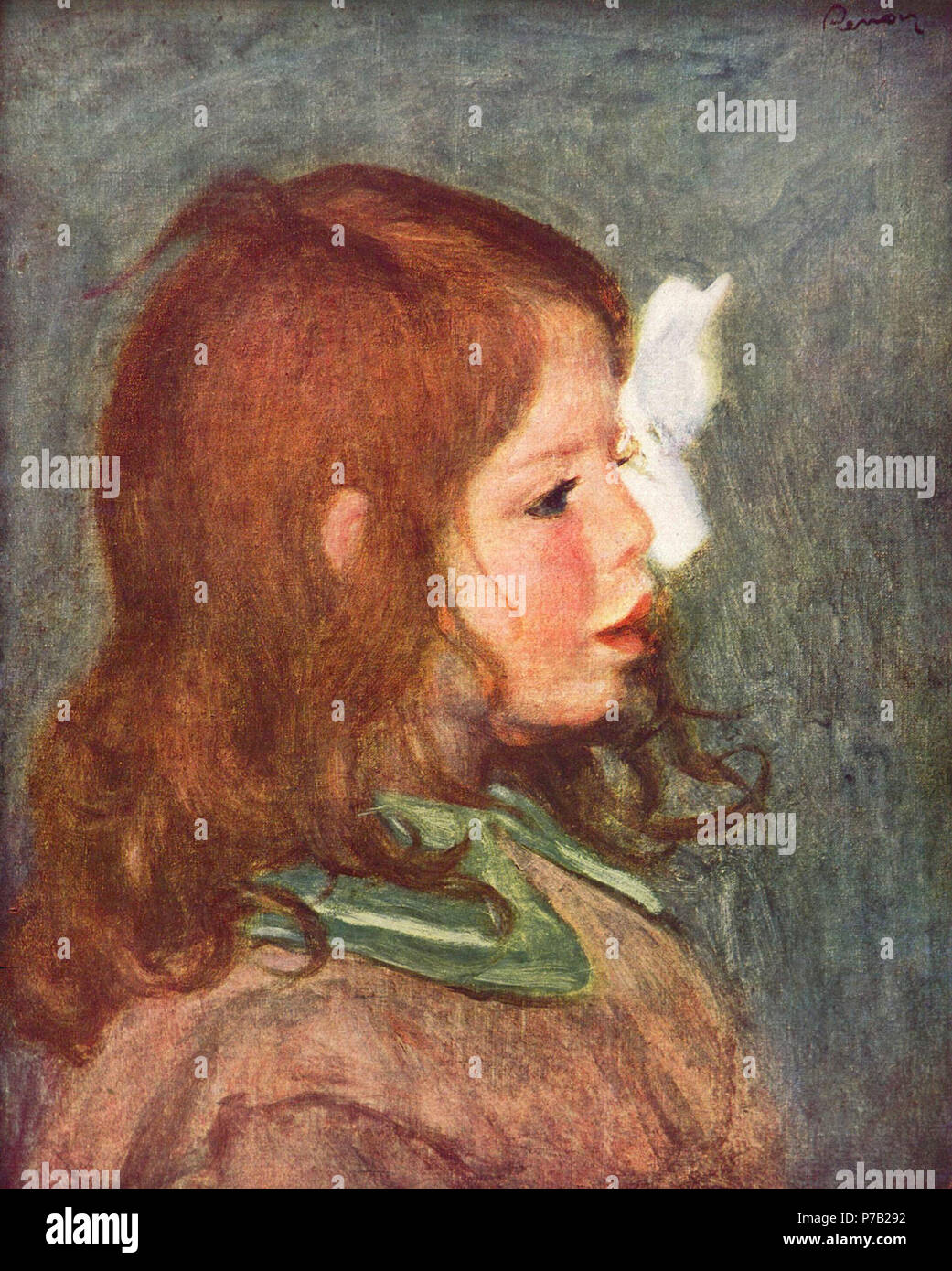 . Portrait Coco 1896-1899 63 Pierre-Auguste Renoir 092 Stock Photo - Alamy