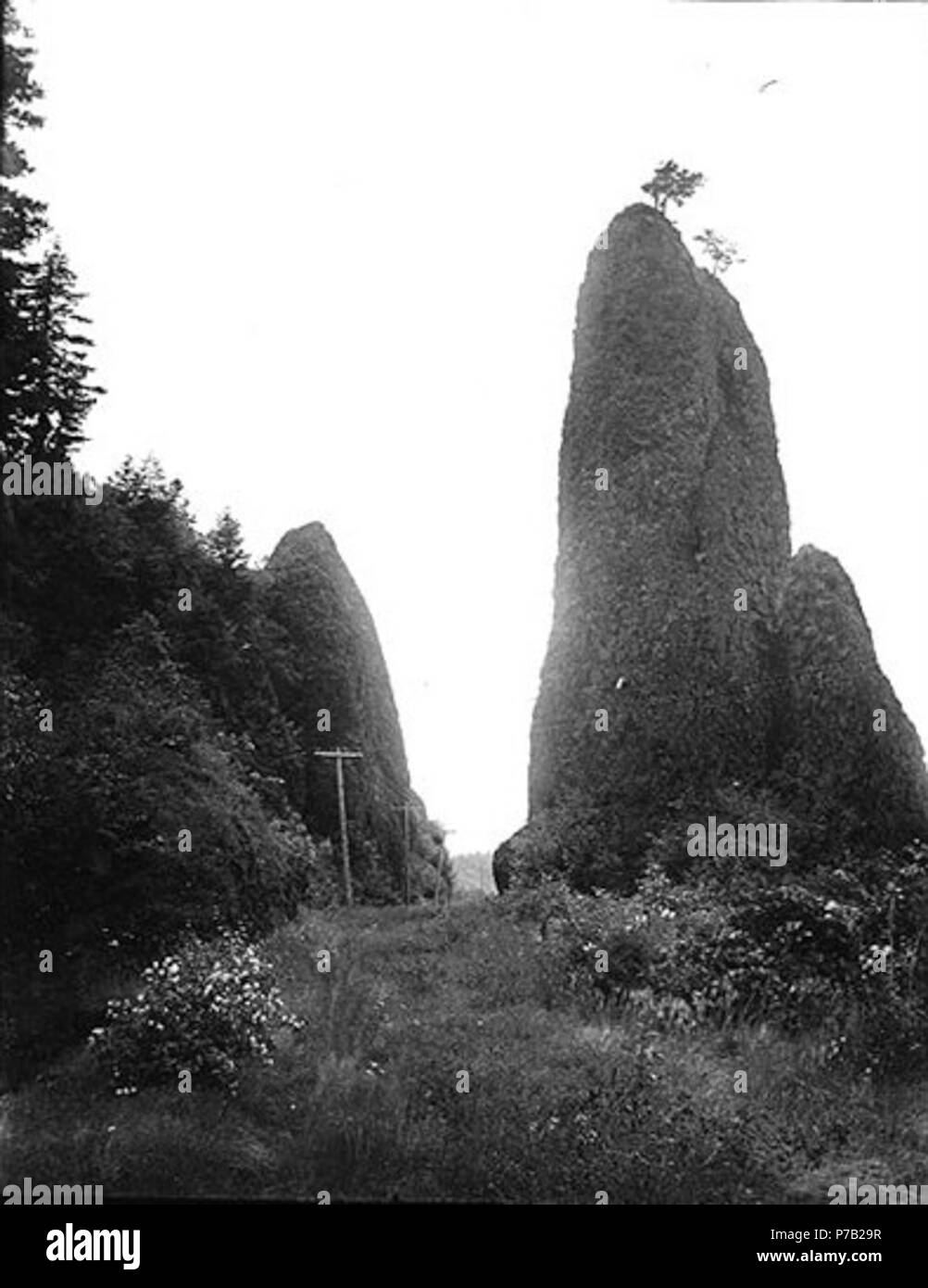 . English: Pillars of Hercules, Columbia River Gorge, Oregon . English ...