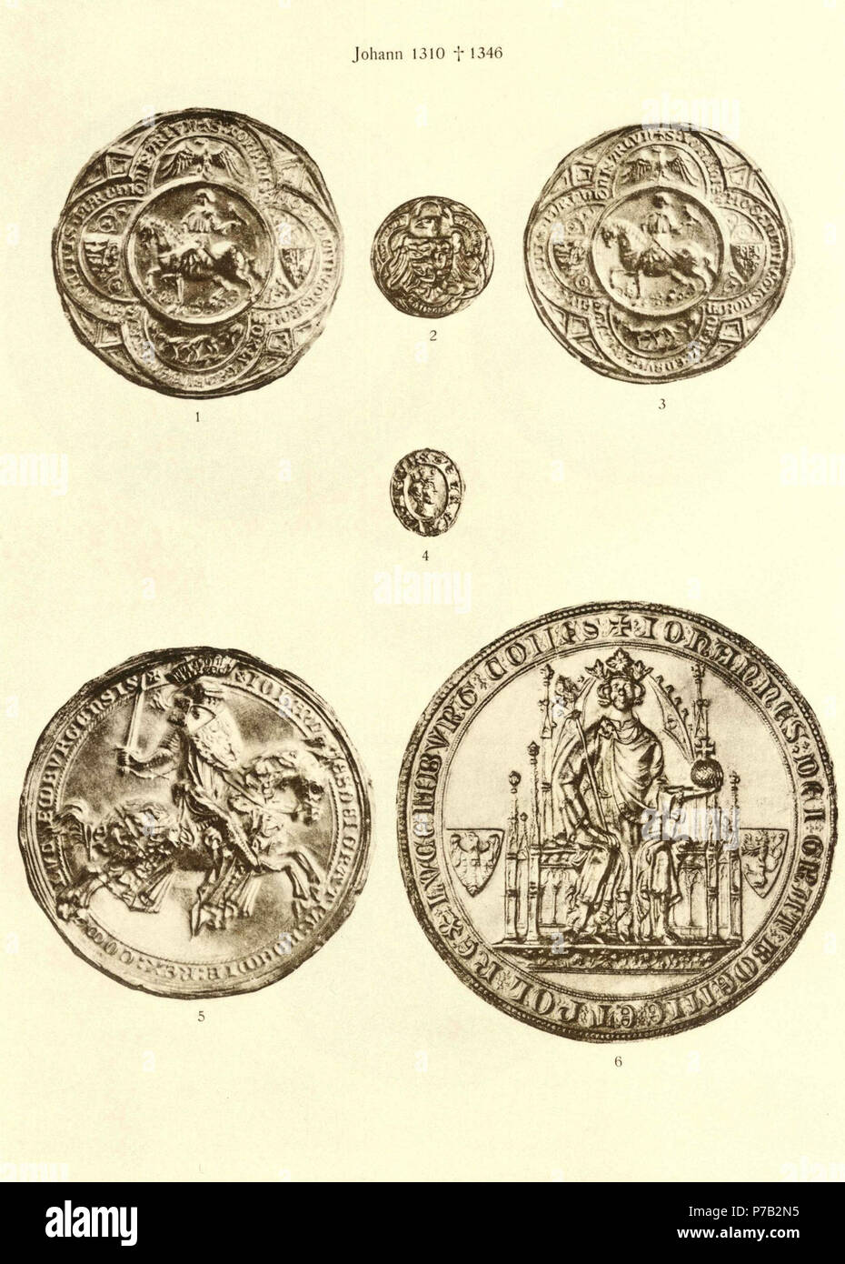 . Die Siegel der deutschen Kaiser und Könige v. 1 (751 - 1347). Deutsch ...