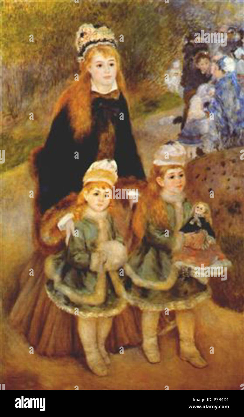Work by Pierre-Auguste Renoir . before 1919 70 Renoir - mother-and ...