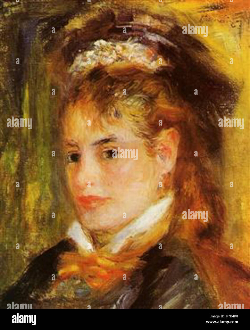 Work by Pierre-Auguste Renoir . before 1919 71 Renoir - portrait-of-a ...