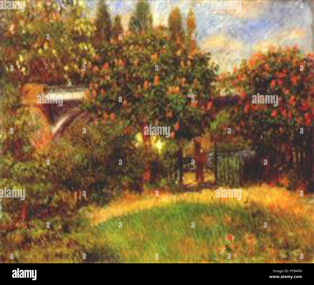 Work by Pierre-Auguste Renoir . before 1919 71 Renoir - railway-bridge ...