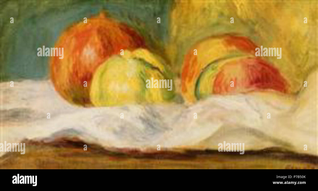 Work by Pierre-Auguste Renoir . before 1919 71 Renoir - still-life-with ...