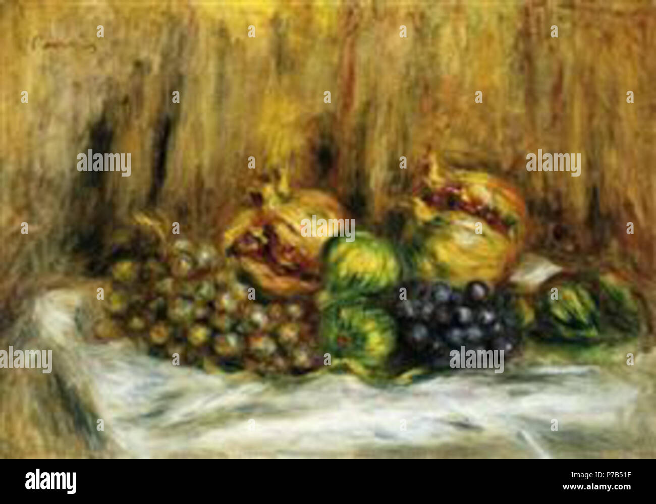 Work by Pierre-Auguste Renoir . before 1919 72 Renoir - still-life-with ...
