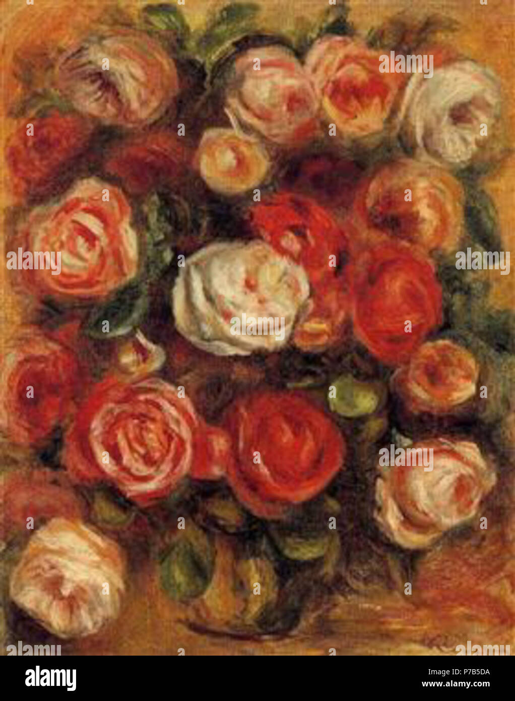 Pierre auguste renoir roses vase hi-res stock photography and images ...