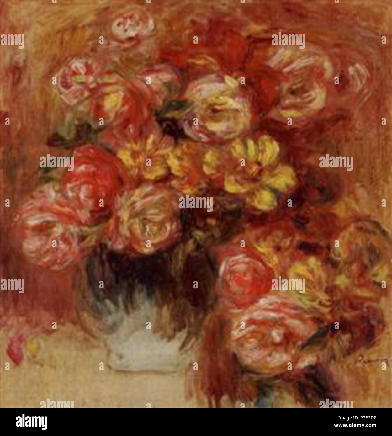 Pierre auguste renoir, roses hi-res stock photography and images - Alamy