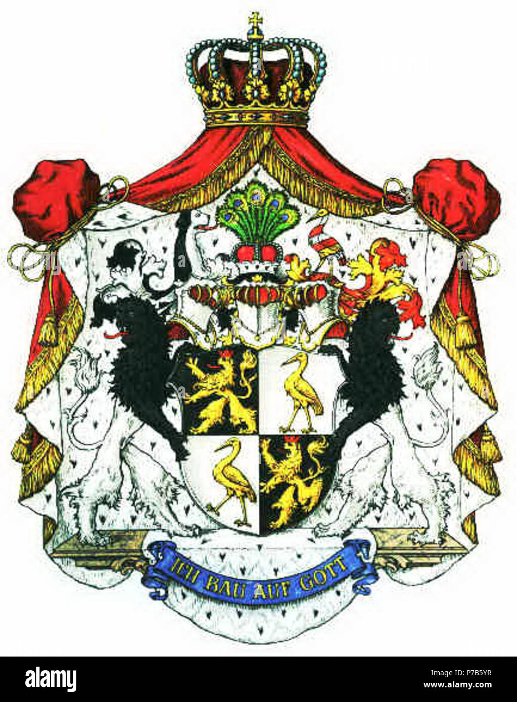 74 Reuss prinz-Wappen Stock Photo - Alamy