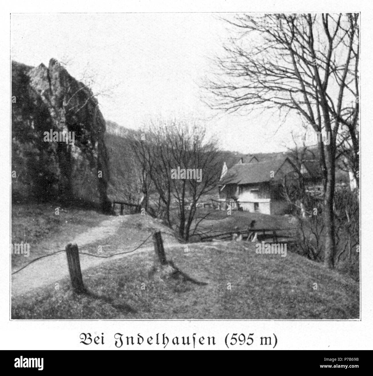 Deutsch: Bei Indelhausen (Hayingen) (595 m) . before 1914 76 ...