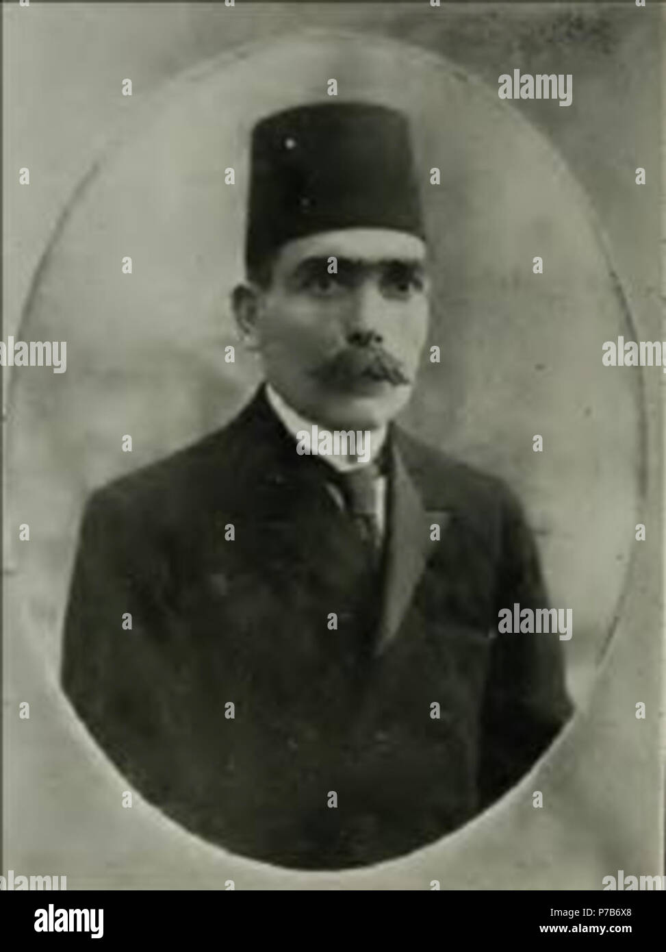 1913 78 Syrian intellectual Rafeek Bey Al-Azm Stock Photo - Alamy