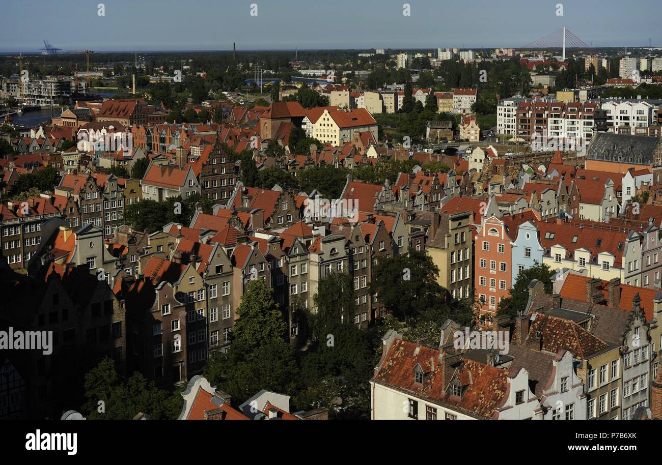Poland. Gdansk. Historical center Stock Photo - Alamy