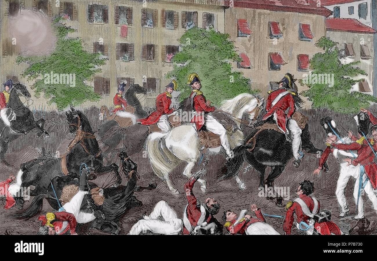 Giuseppe Marco Fieschi (1790-1836). Chief conspirator in an attempt on ...