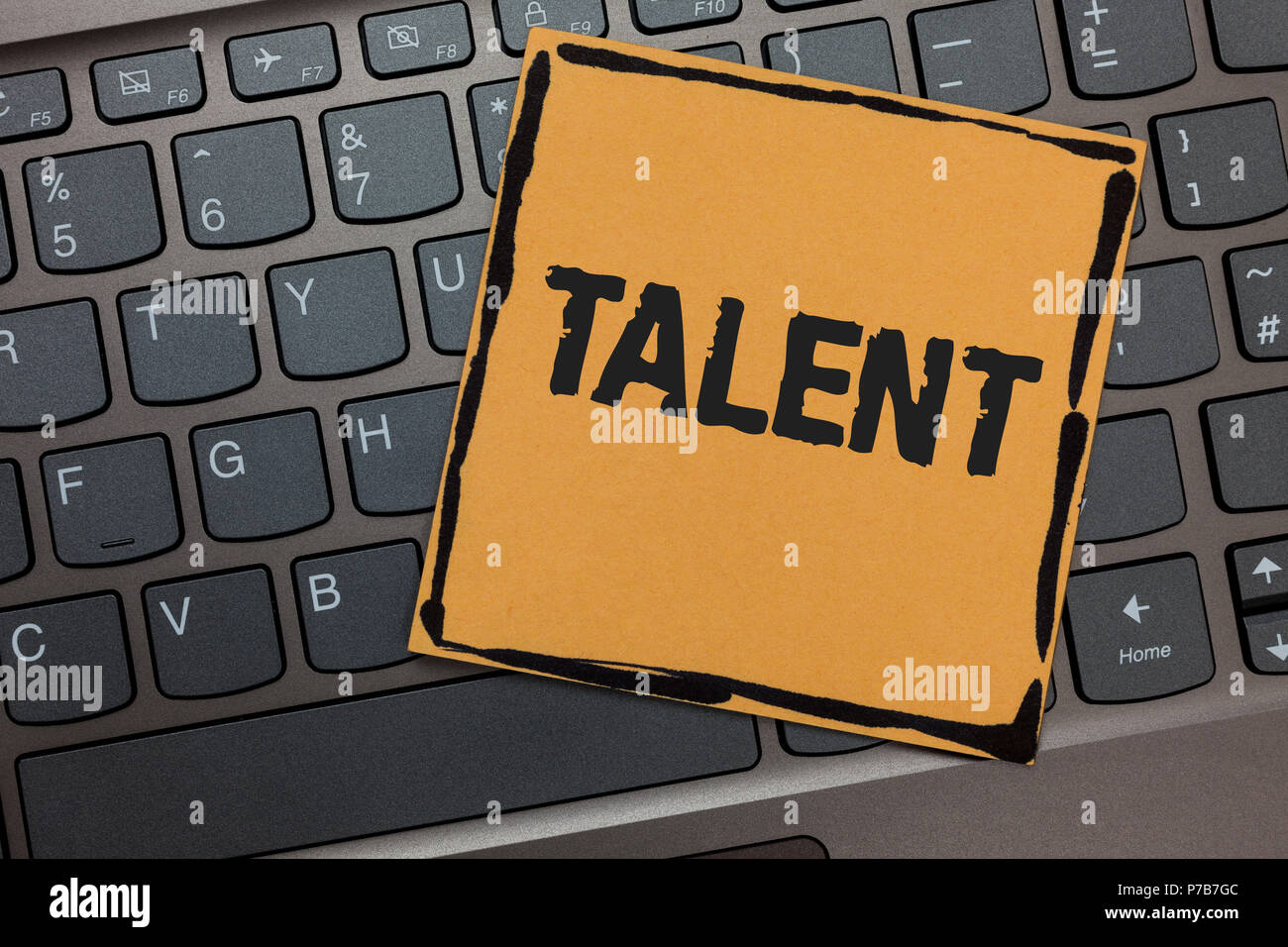 Handwriting text writing Talent. Concept meaning Natural abilities of ...