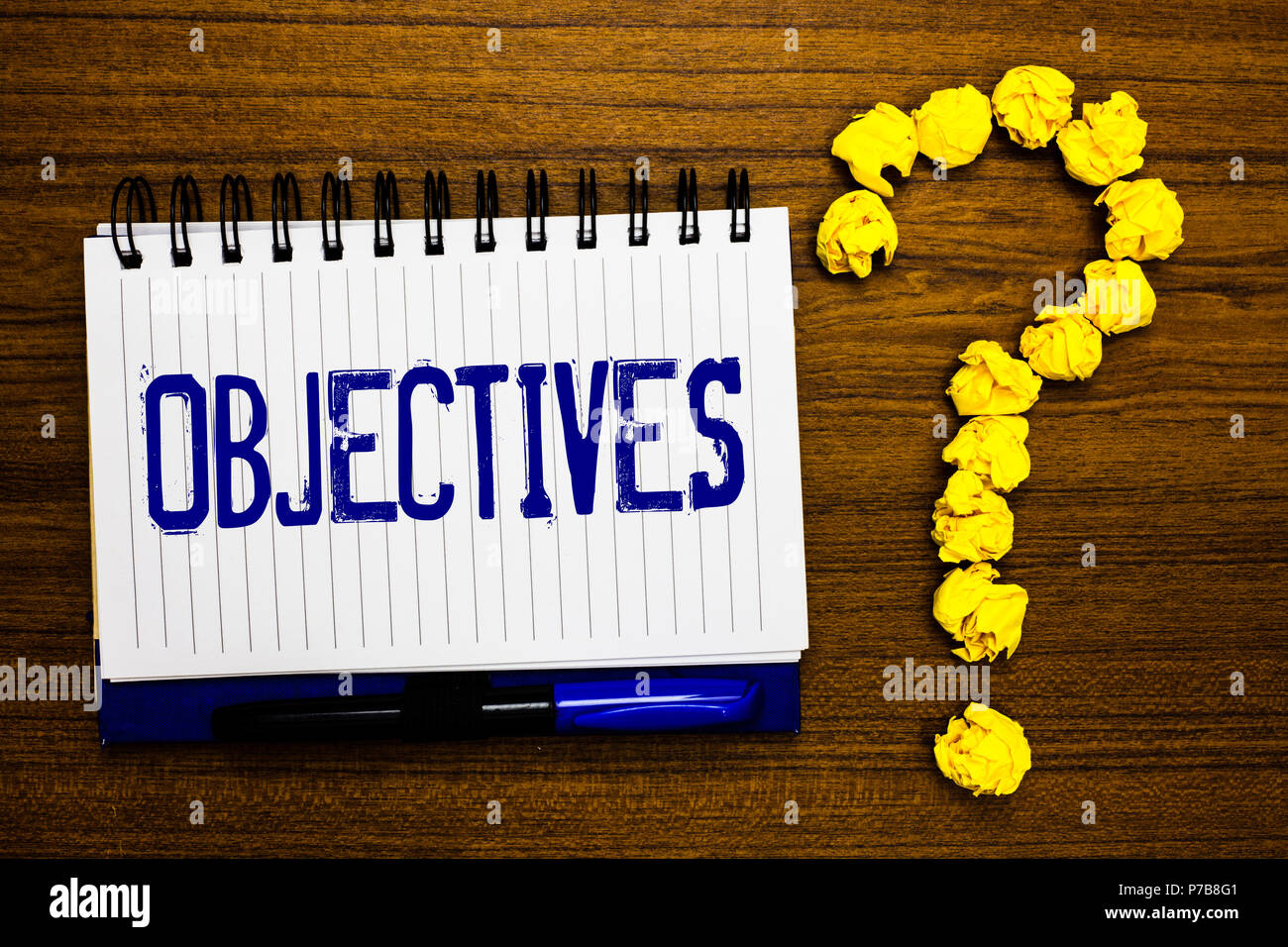 Handwriting text writing Objectives. Concept meaning Goals planned to ...