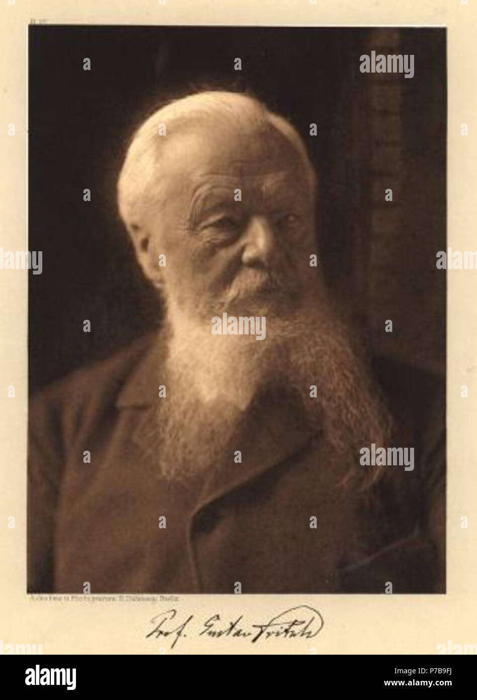 English: Gustav Fritsch Polski: Gustav Fritsch . circa 1900 44 Gustav ...