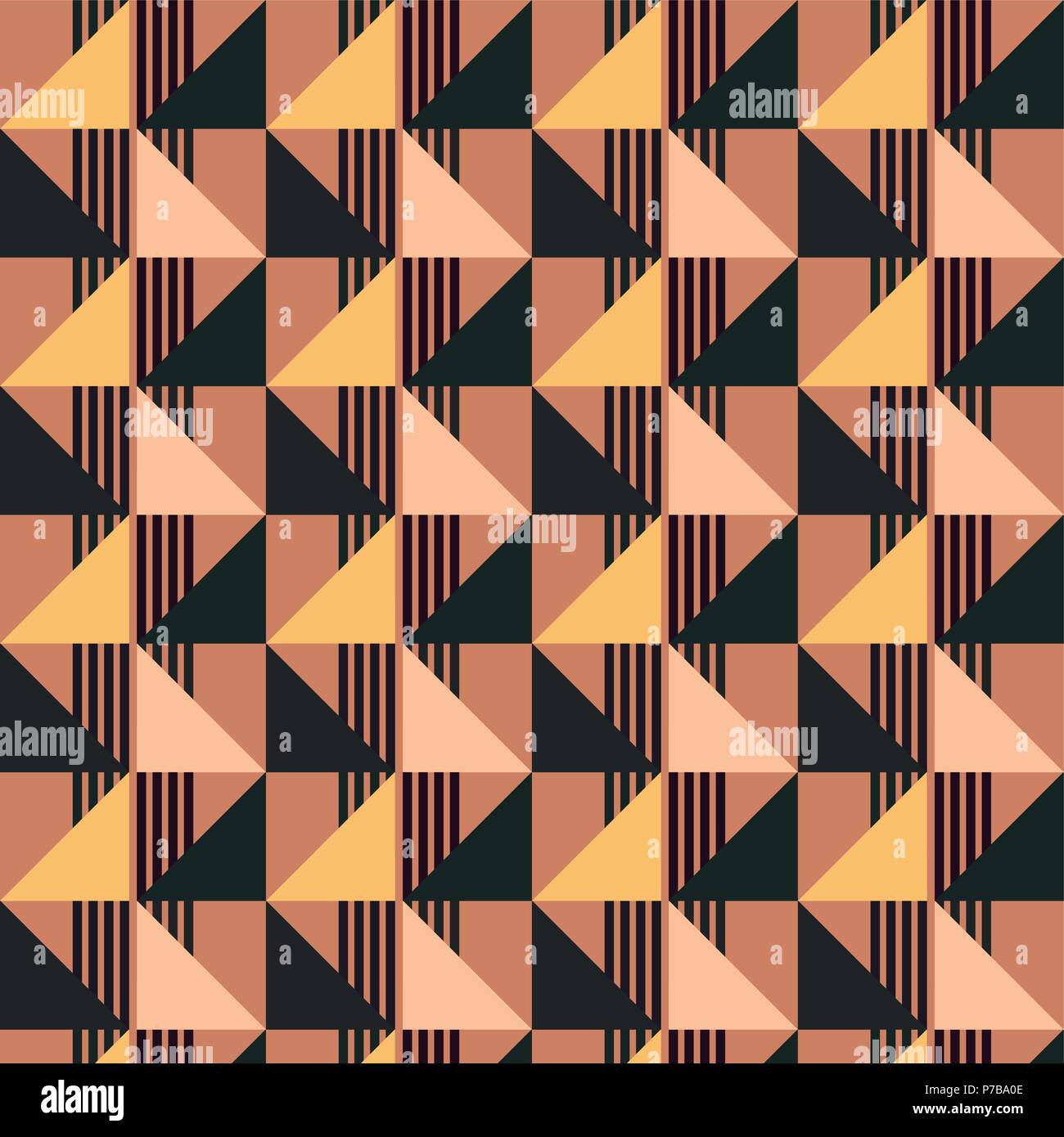 Design of modern pattern with geometric shapes, colorful design. vector ...