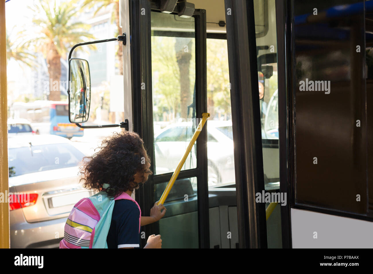 Passenger boarding bus hi-res stock photography and images - Alamy