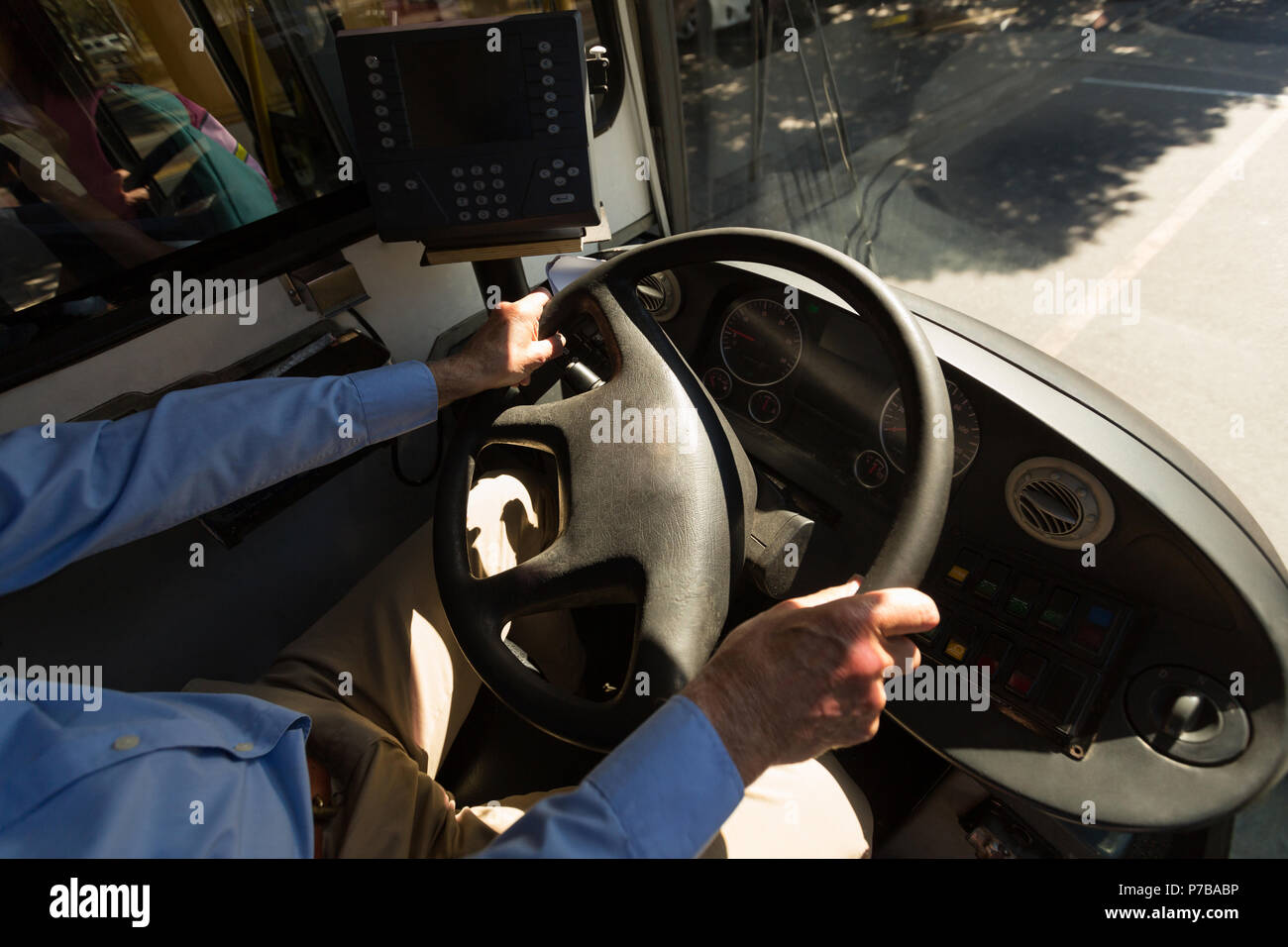Bus dashboard hi-res stock photography and images - Alamy