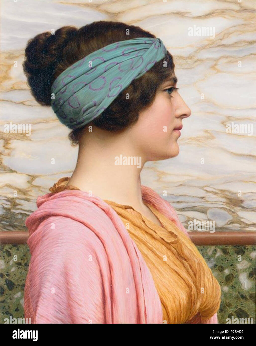 English: Painting by John William Godward . 15 November 2015 47 John ...