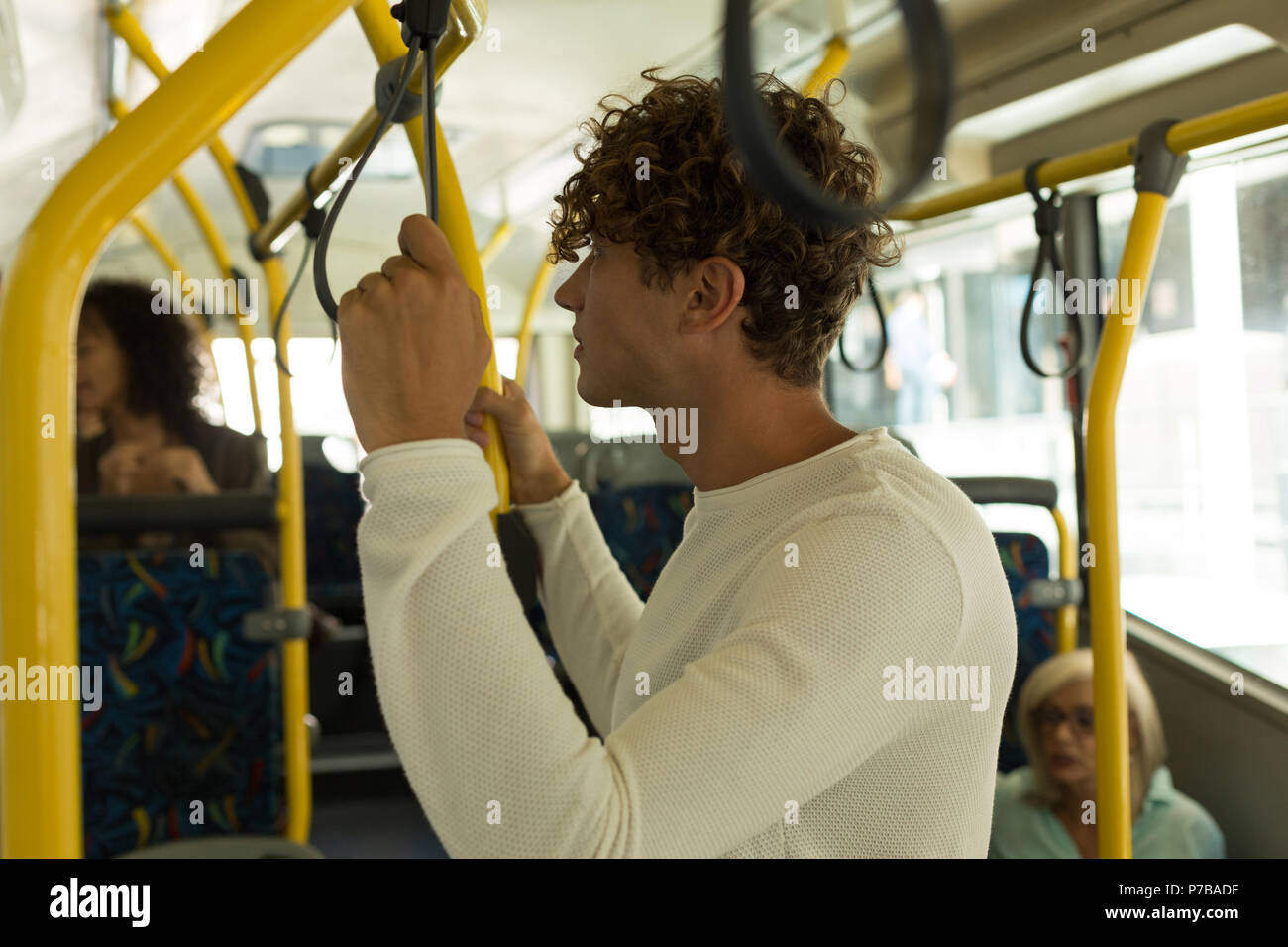 Young handsome support man in hi-res stock photography and images - Alamy