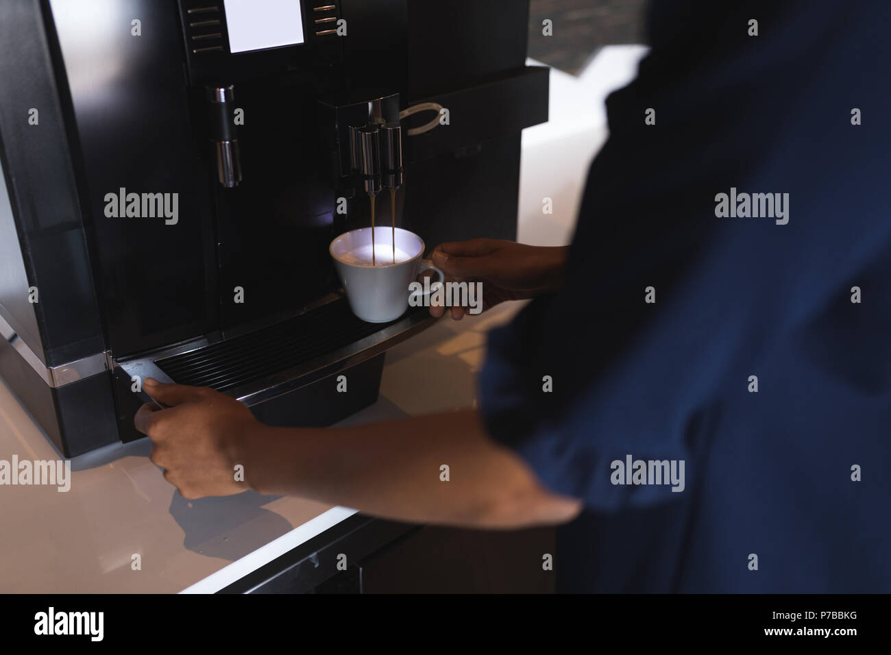 Using coffee machine hi-res stock photography and images - Alamy
