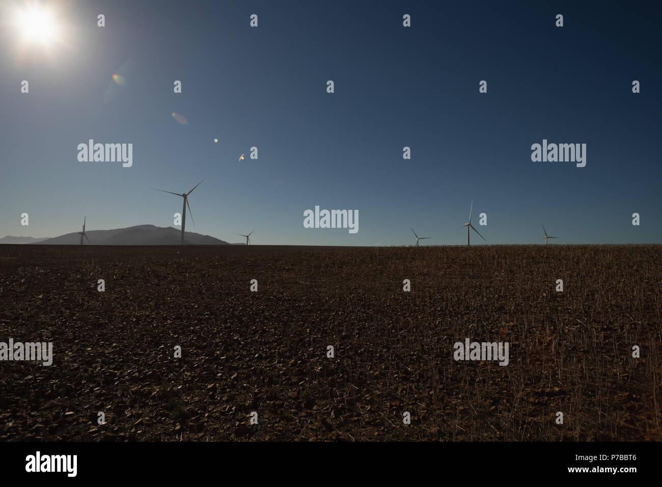 Wind mills at a wind farm Stock Photo - Alamy
