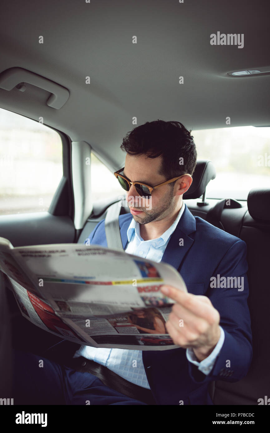 Car newspaper hi-res stock photography and images - Alamy
