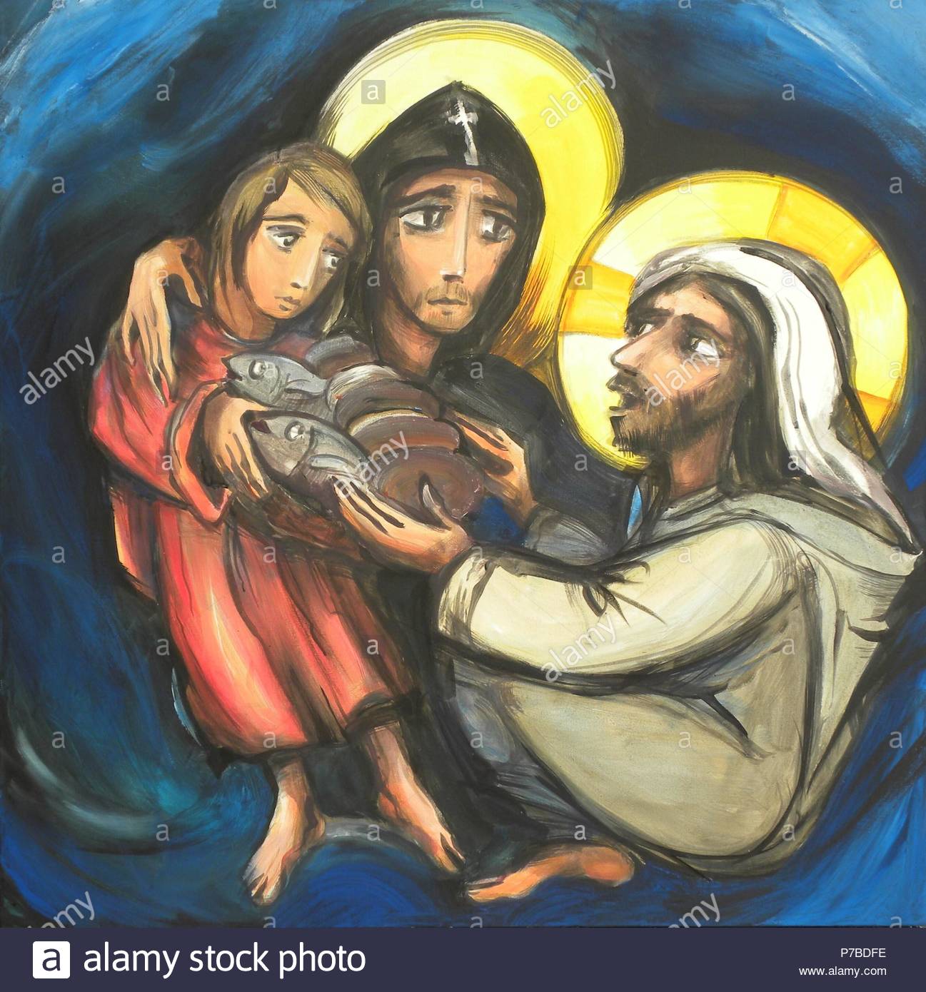 Multiplication Bread Fish Stock Photos & Multiplication Bread Fish ...