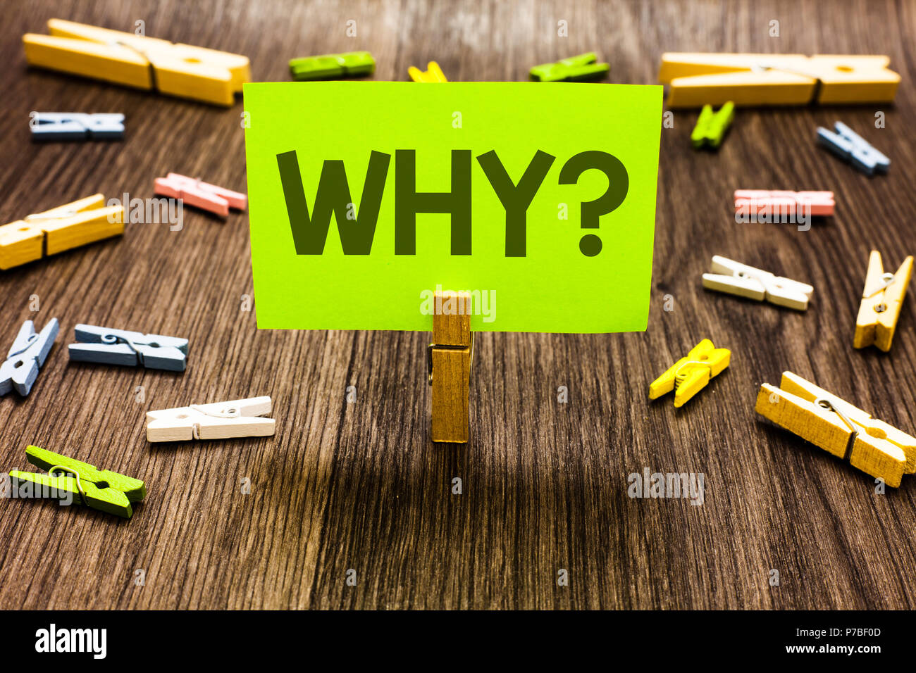 Writing note showing Why Question. Business photo showcasing Asking for ...