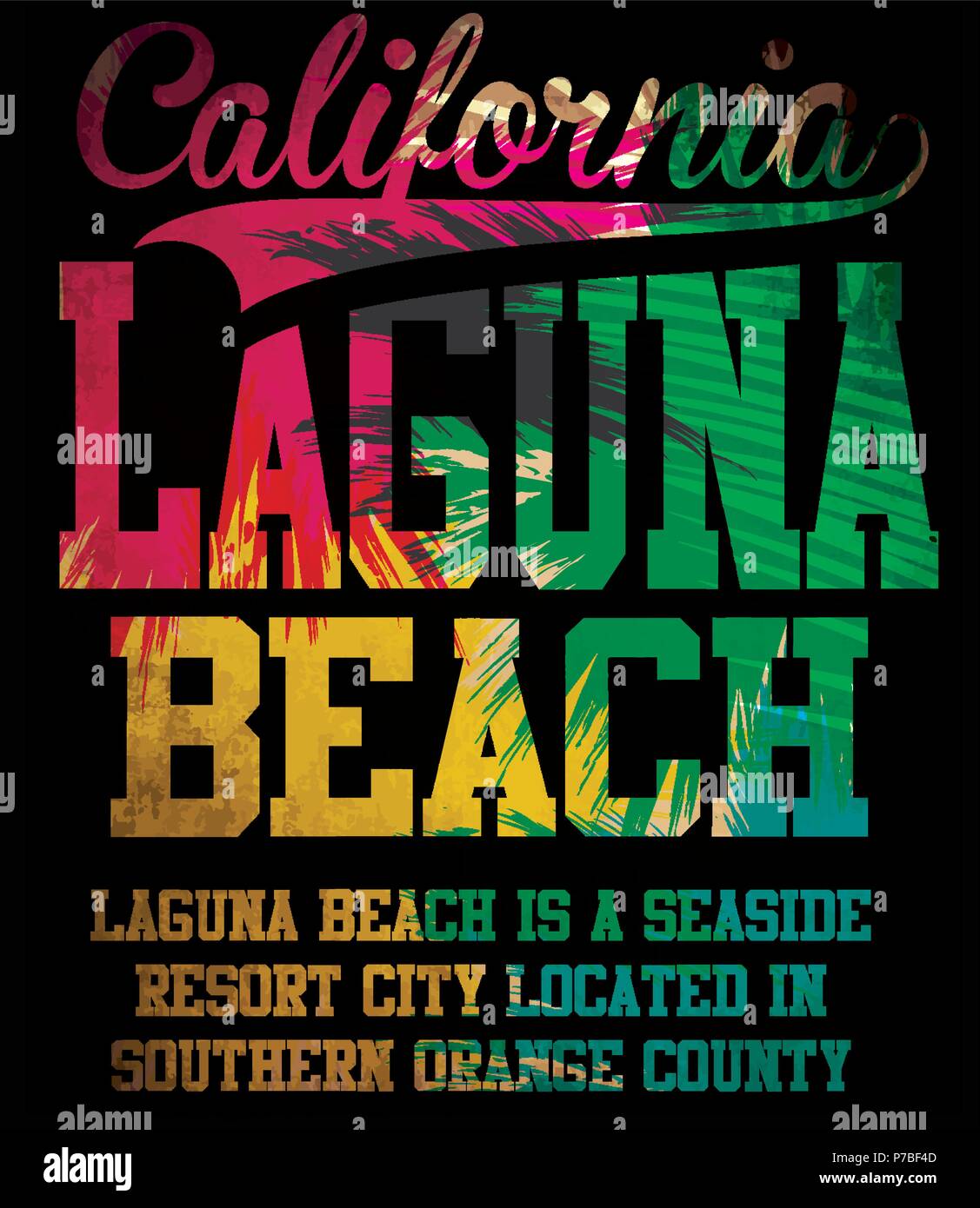 california laguna beach vector art Stock Vector Image & Art - Alamy