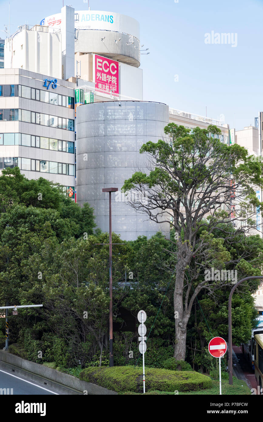 Tower of Wind by Japanese architect Toyo Ito, Yokohama Station, Nishi ...