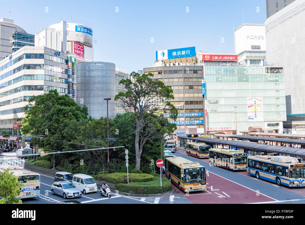 Tower of Wind by Japanese architect Toyo Ito, Yokohama Station, Nishi ...