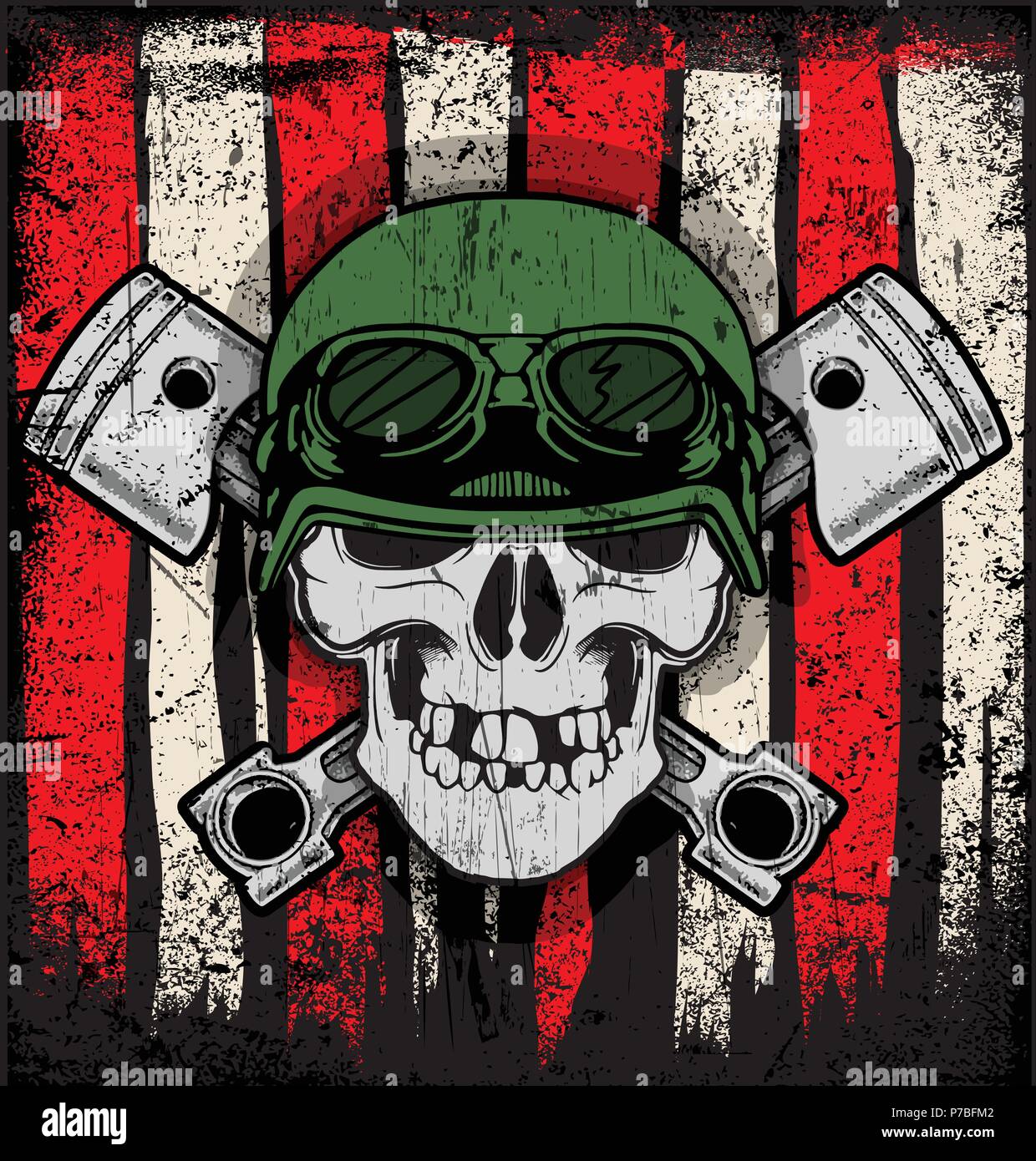 Skull crossbones shirt design hi-res stock photography and images - Alamy