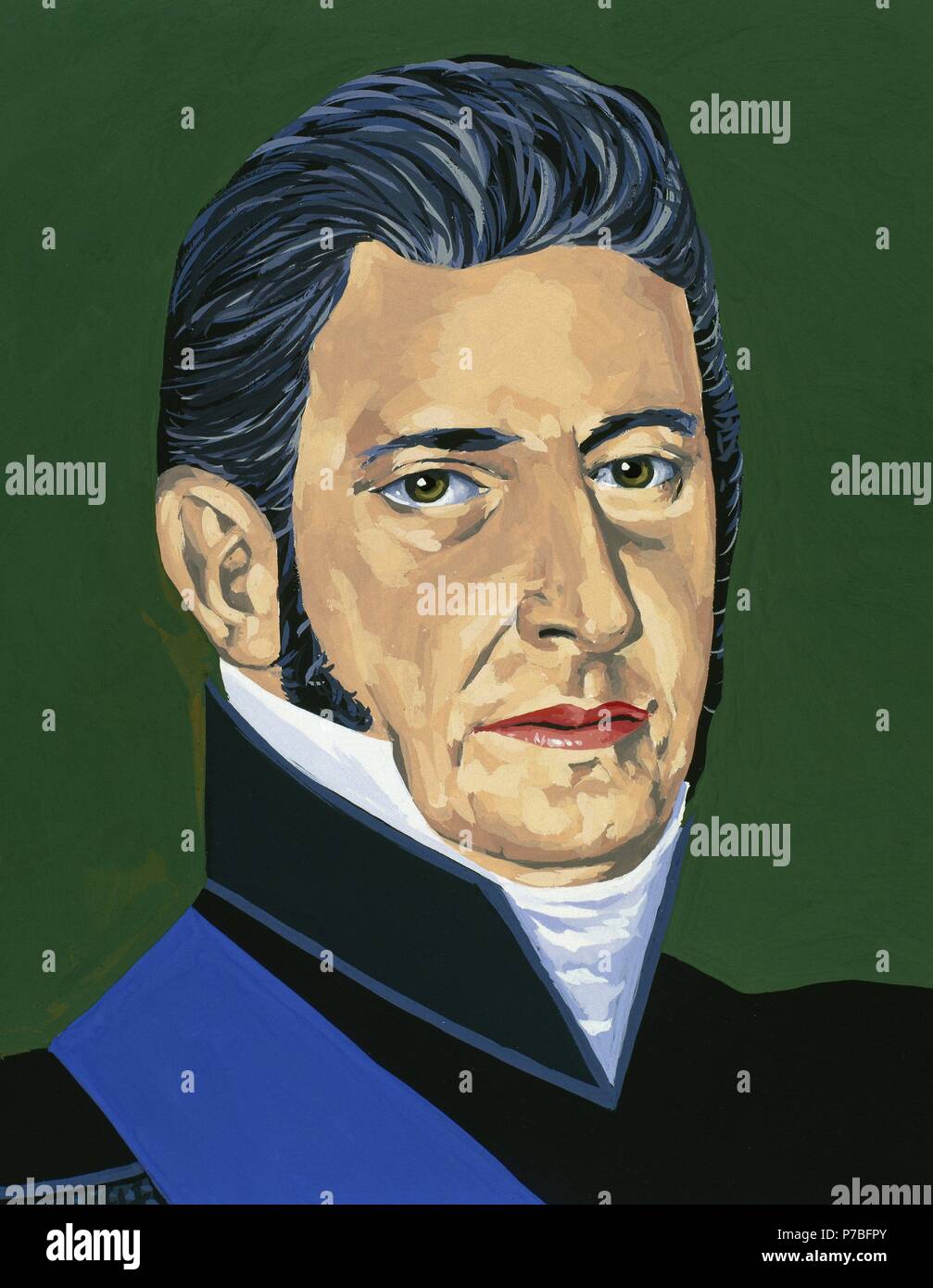 Carlos Maria de Alvear (1789-1852). Argentine military and politician ...