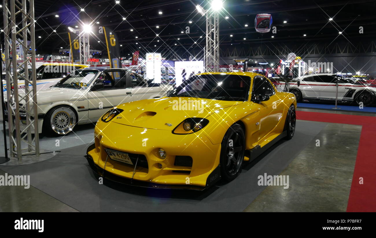 BANGKOK - JULY 4 : Modified car show at Bangkok International Auto ...