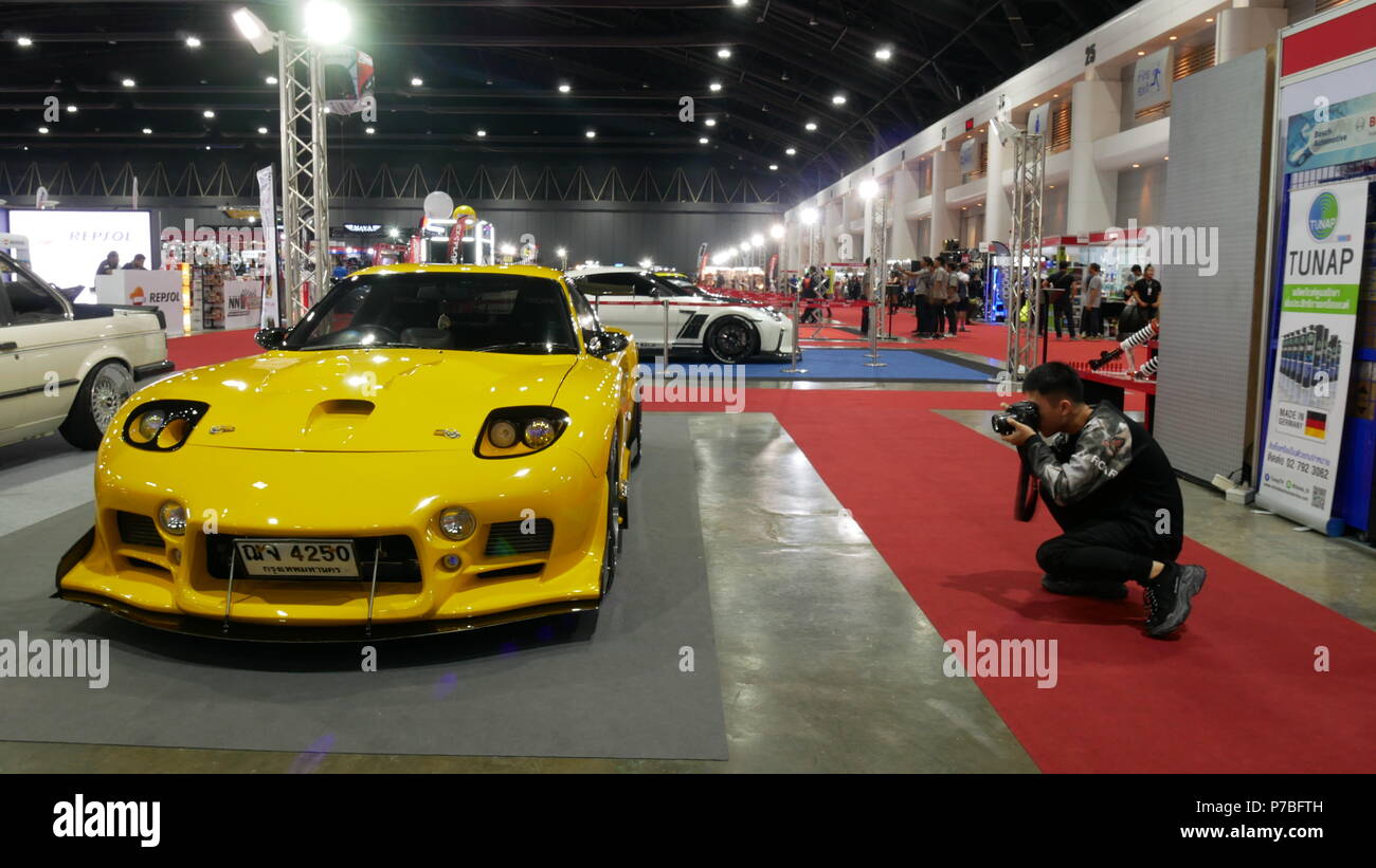 BANGKOK - JULY 4 : Modified car show at Bangkok International Auto ...
