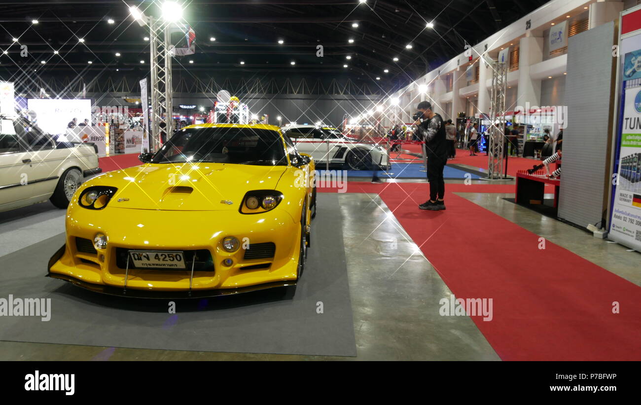 BANGKOK - JULY 4 : Modified car show at Bangkok International Auto ...