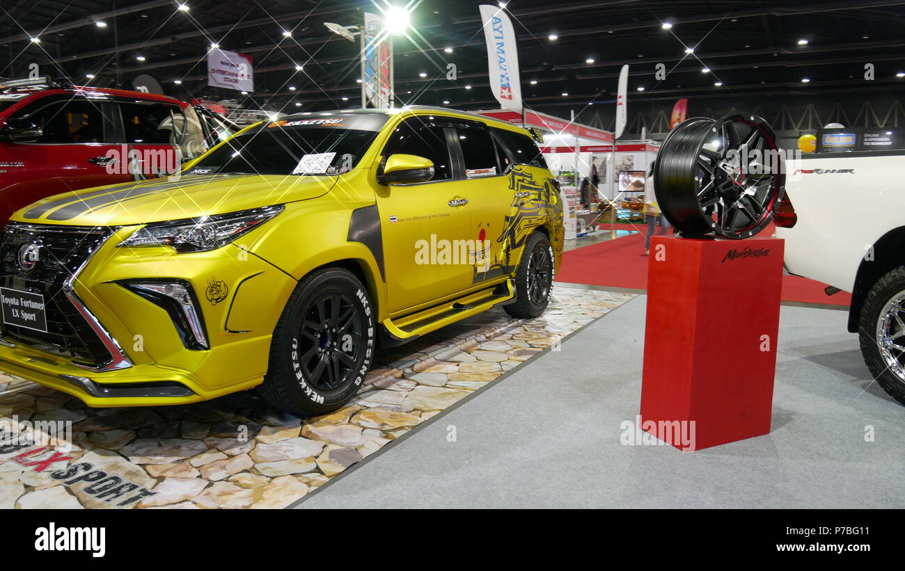BANGKOK - JULY 4 : Modified car show at Bangkok International Auto ...
