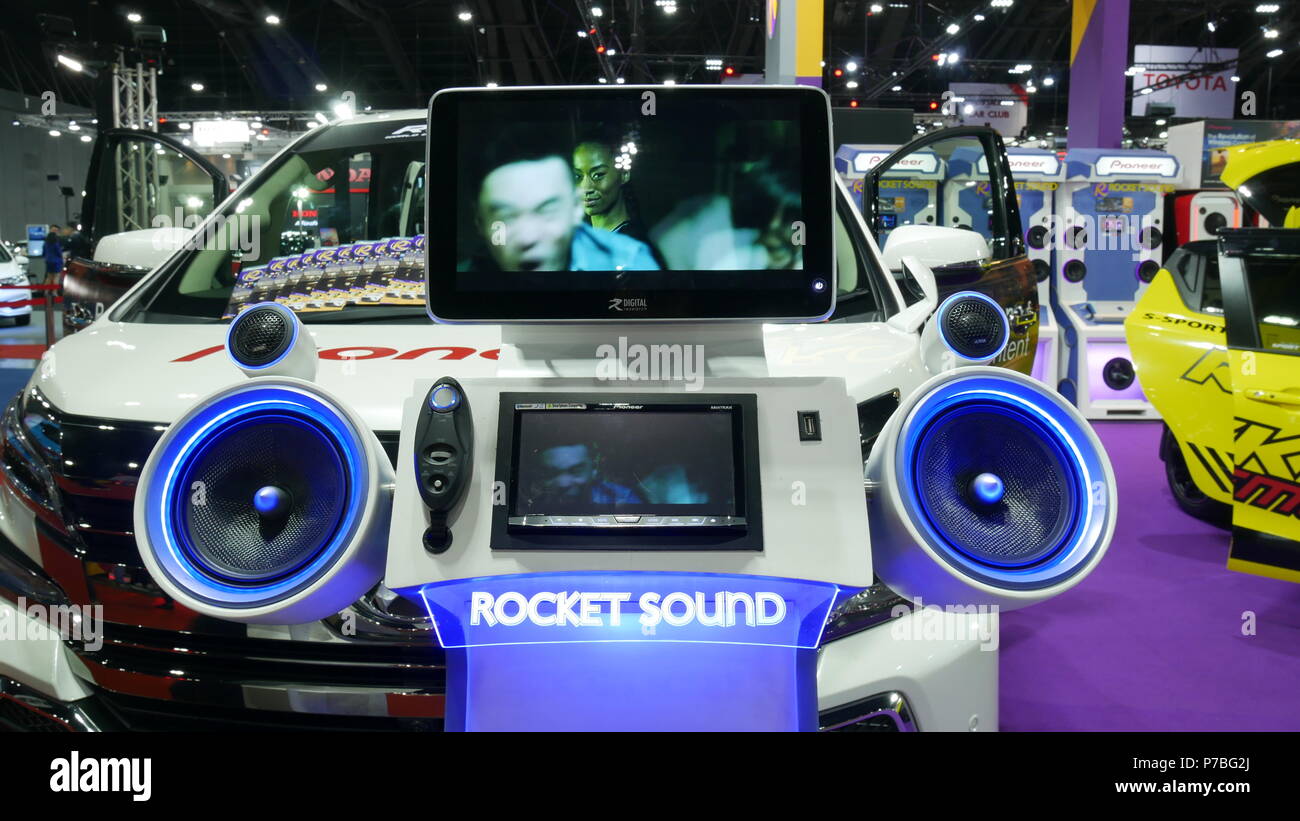 BANGKOK - JULY 4 : Modified car show at Bangkok International Auto ...