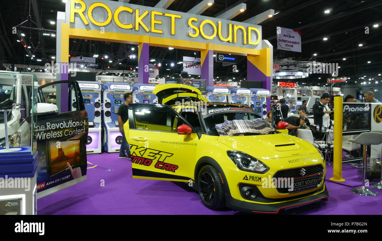 BANGKOK - JULY 4 : Modified car show at Bangkok International Auto ...