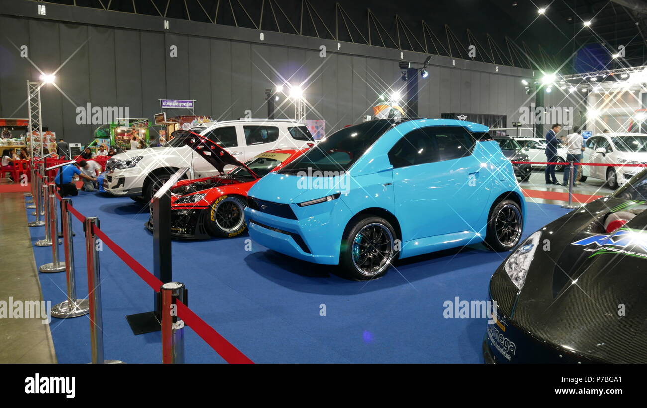 BANGKOK - JULY 4 : Modified car show at Bangkok International Auto ...
