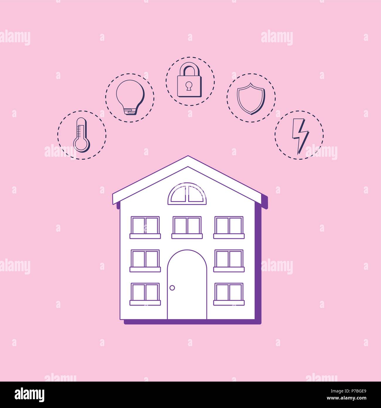 Home Icon Pink