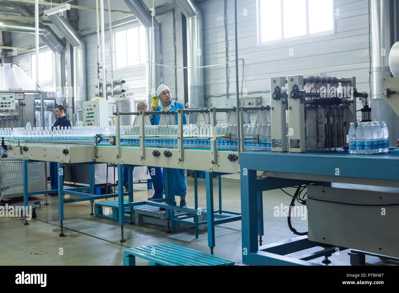 Water factory - Water bottling line for processing and bottling pure ...