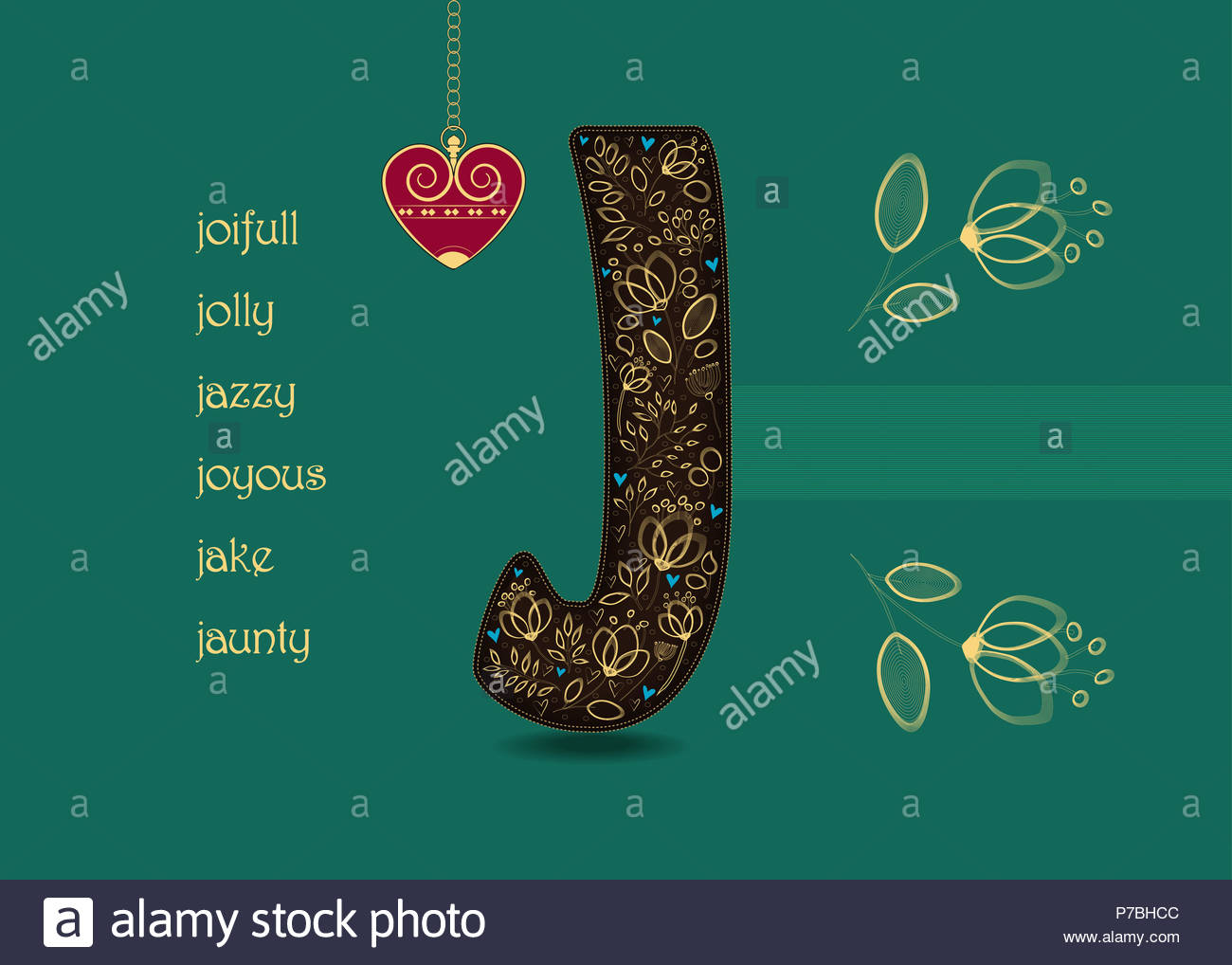 Letter J Plant Stock Photos & Letter J Plant Stock Images - Alamy